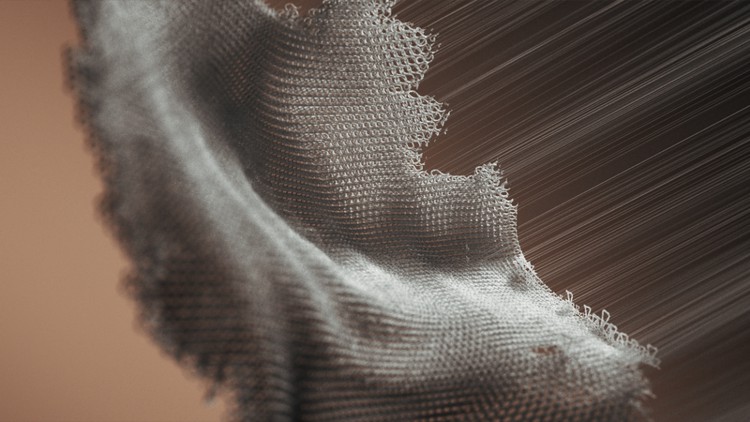 Knitting simulation with Cinema 4D - Free Courses with Certificates!