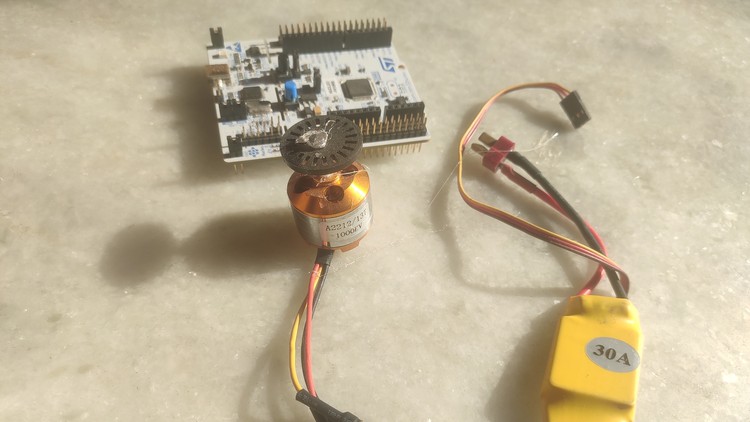 BLDC motor controller using STM32 - Free Courses with Certificates!