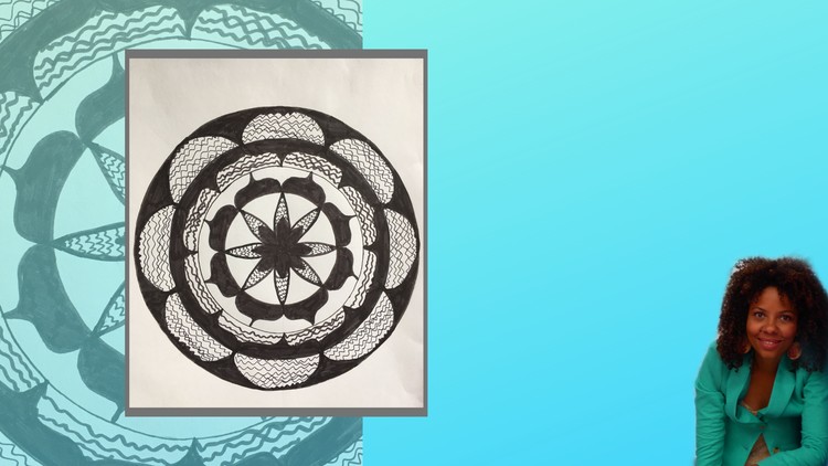 Mini Mandala Tutorial-How to draw a Mandala ( Beginner ) - Free Courses ...