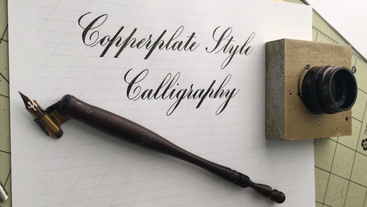 Learn Copperplate Calligraphy - Free Courses with Certificates!