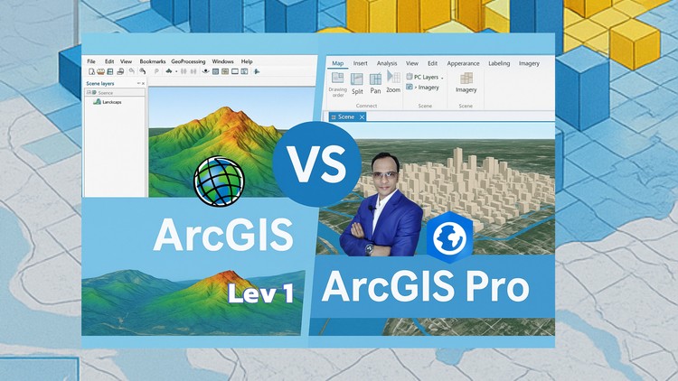ArcGIS vs ArcGIS Pro Level 1: Fundamentals - Free Courses with ...