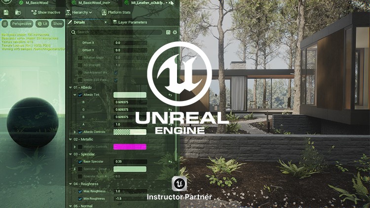Unreal Engine 5 Materials - Free Courses with Certificates!